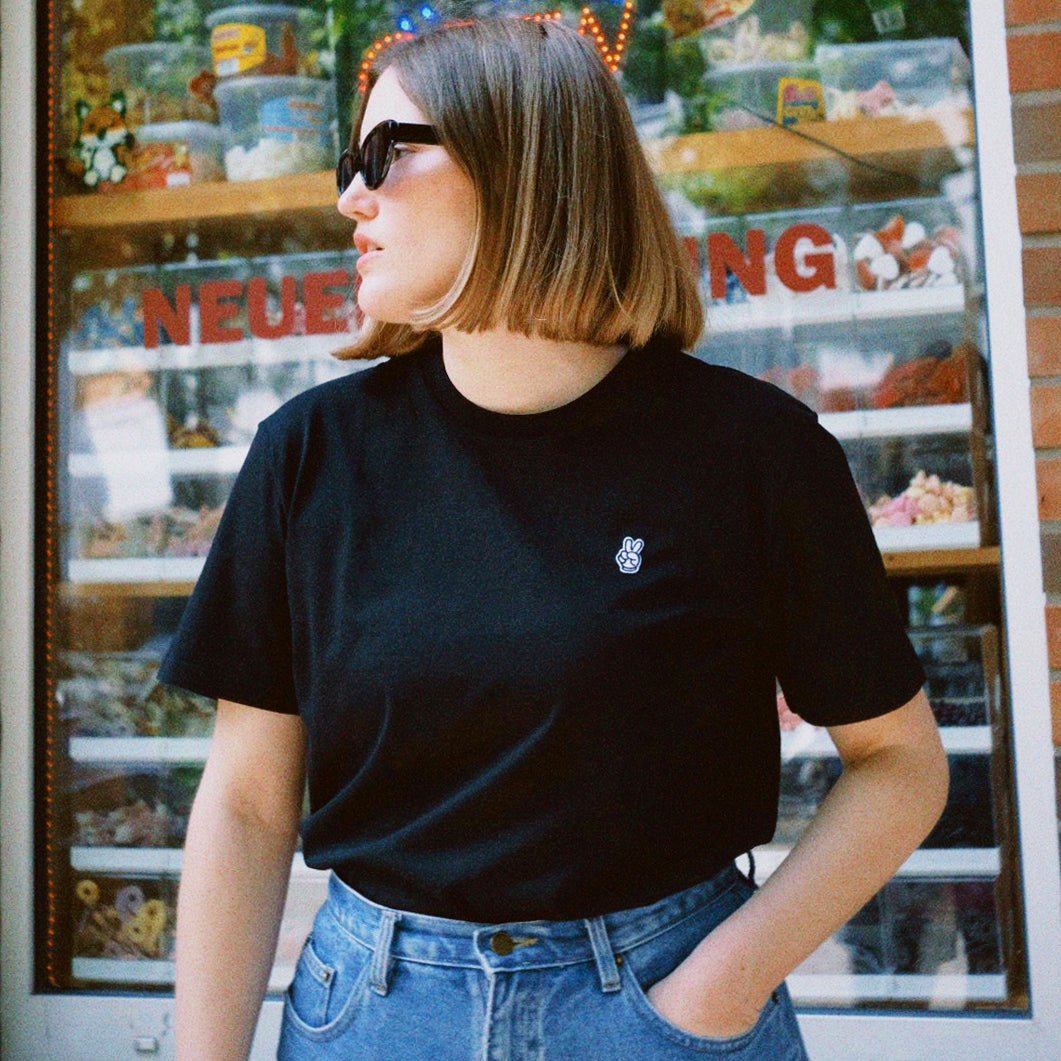 Peace Yo! Black T-Shirt – Make Goods